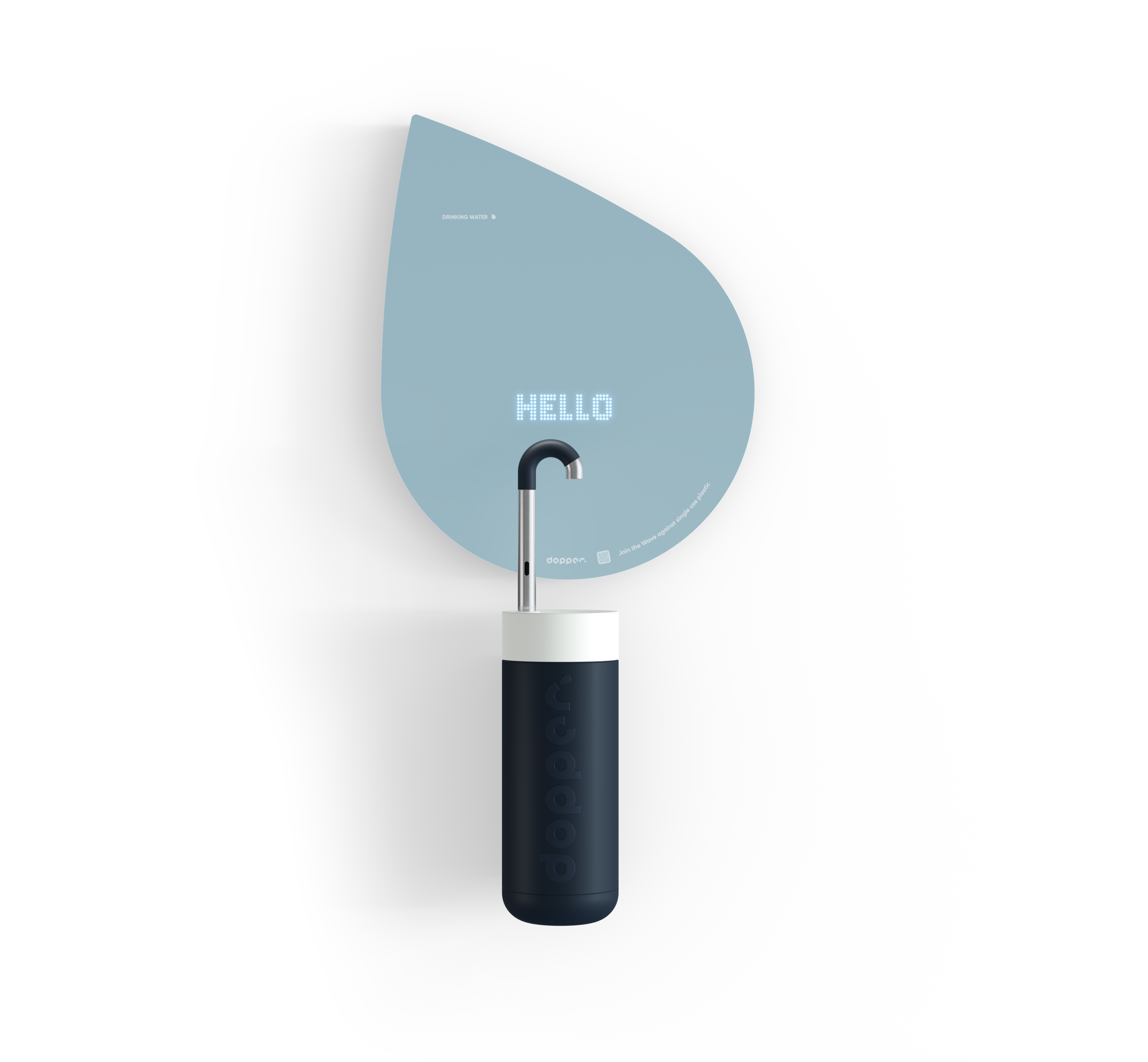 Dopper Water Tap met Impact Droplet | Ological